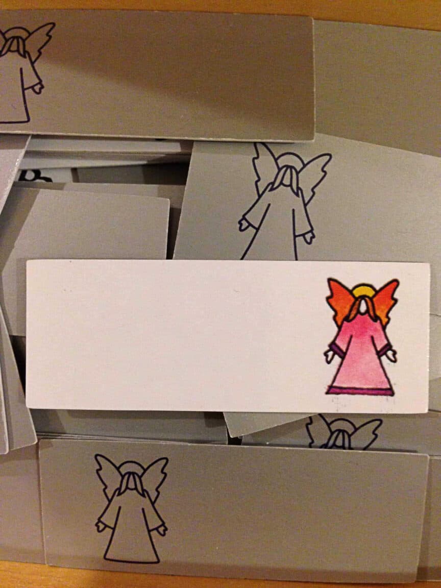 Drawing a Blank Card - Angel Card - Angela Rider