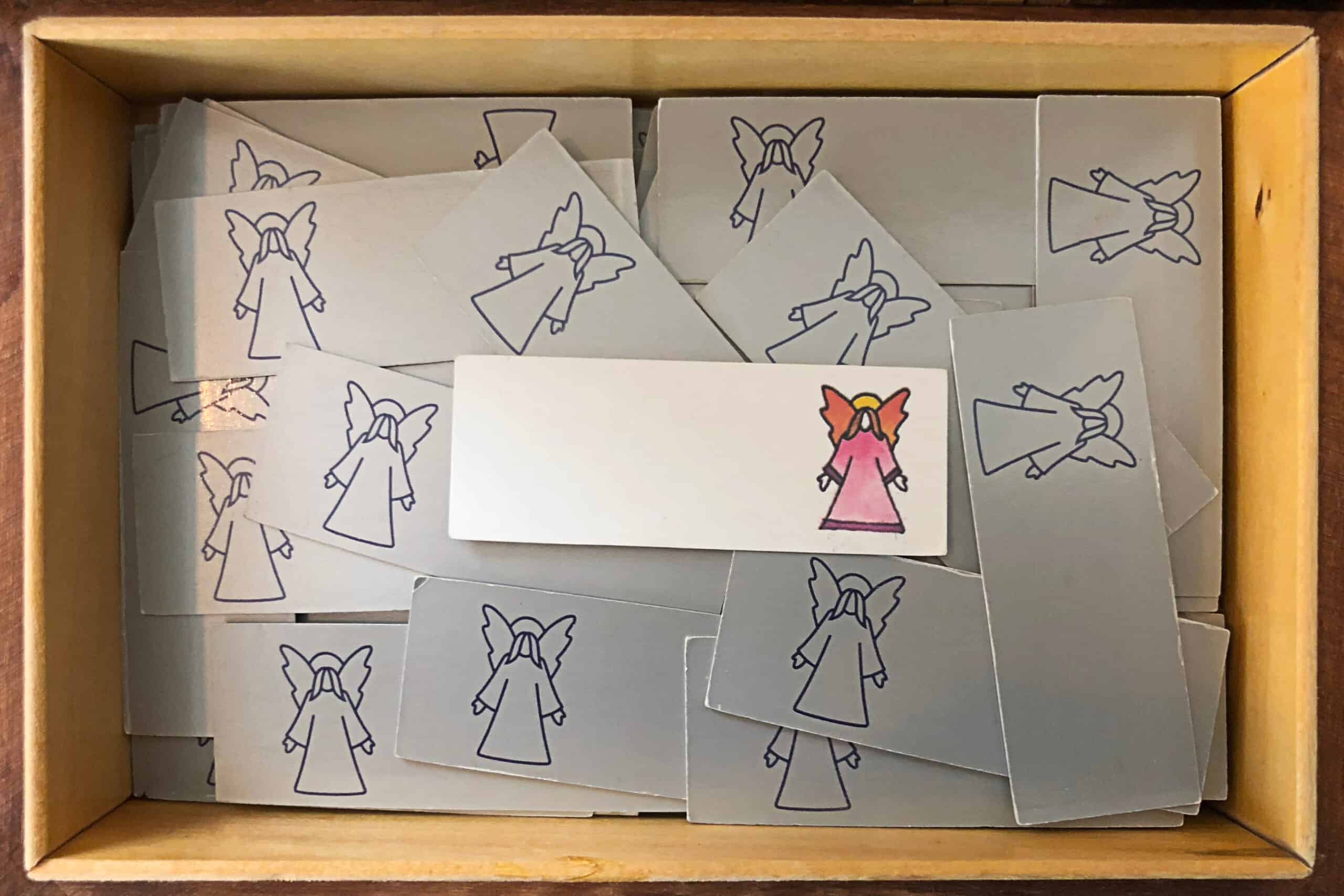 Drawing A Blank Card Angel Card Angela Rider